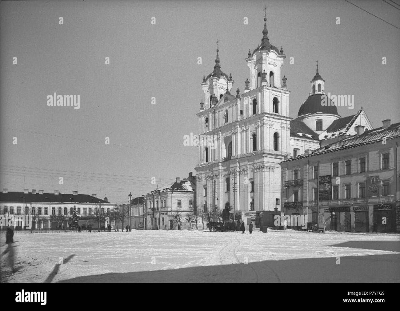 198 Horadnia, Stary Rynak. Горадня, Стары Рынак (H. Paddubski, 1932 ...