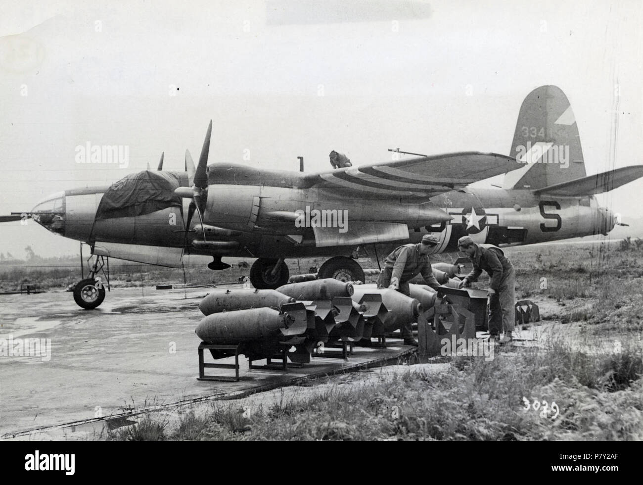 394th Bombardment Group B-26 43-34194 Stock Photo - Alamy