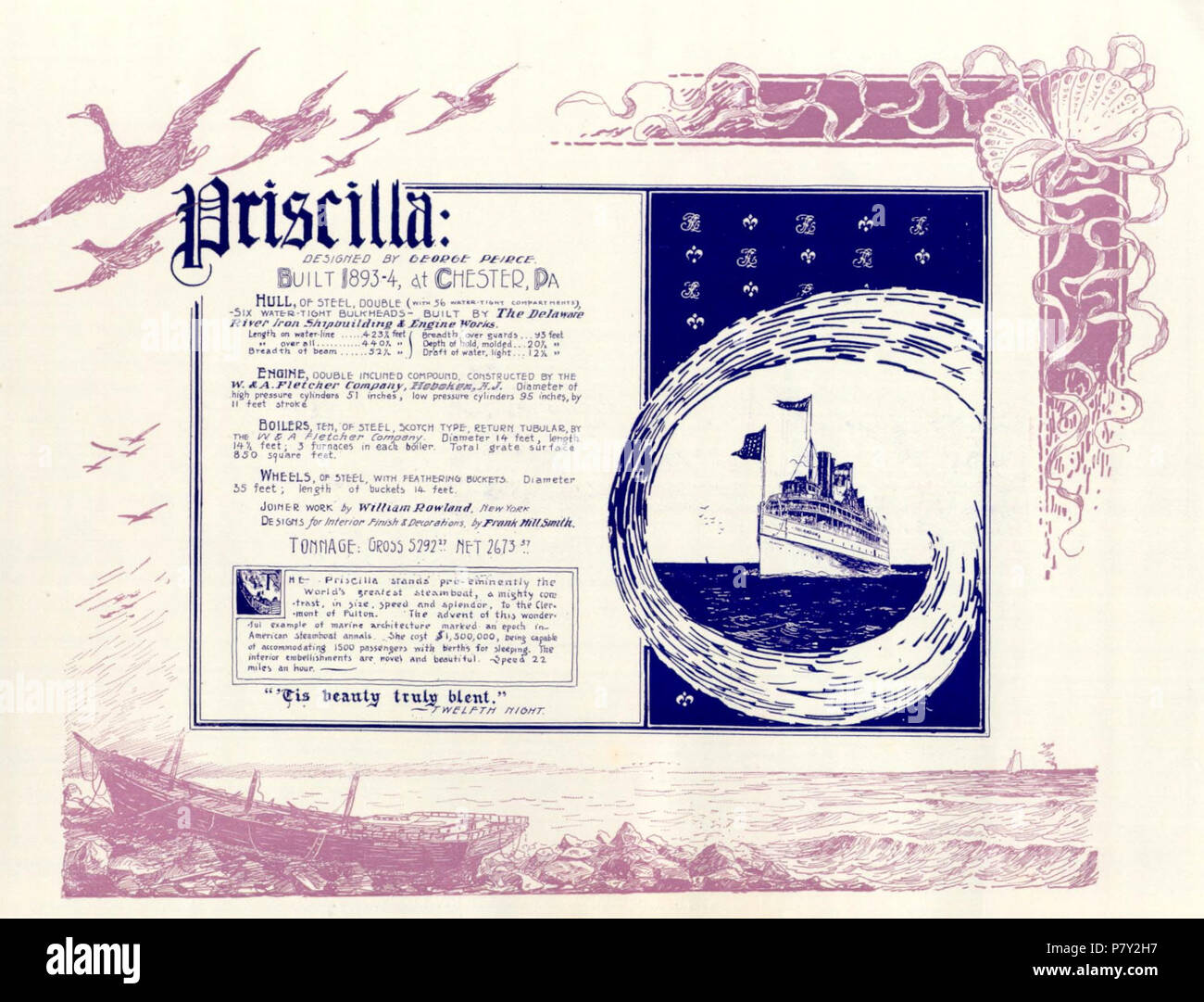 Sidewheel steamship hi-res stock photography and images - Alamy