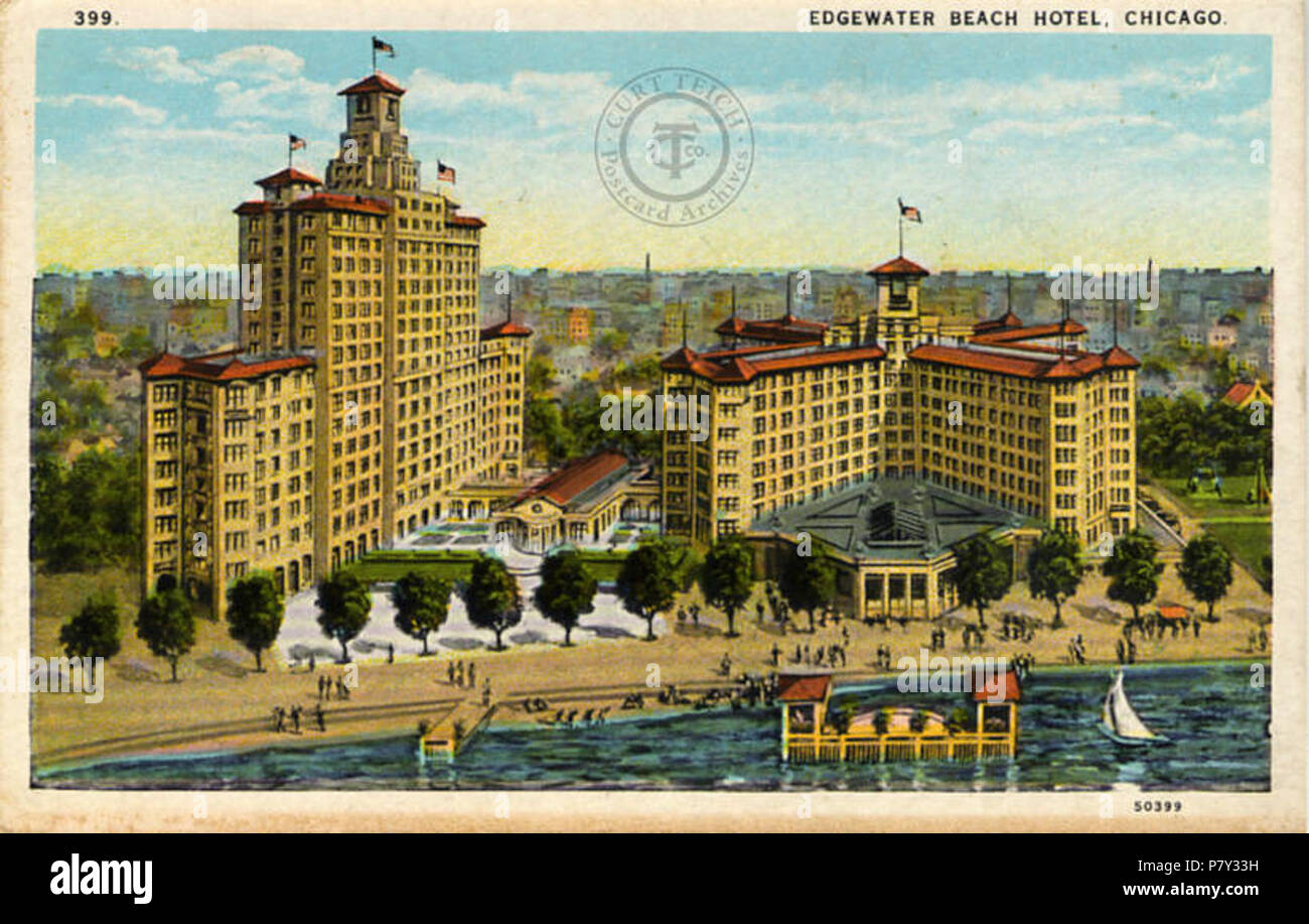 Edgewater beach hotel hi-res stock photography and images - Alamy