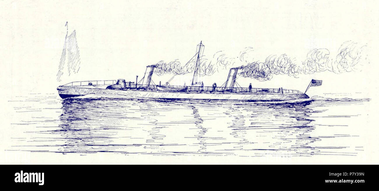 English: Ericsson, steam torpedo boat. 1895 or before 147 Ericsson ...