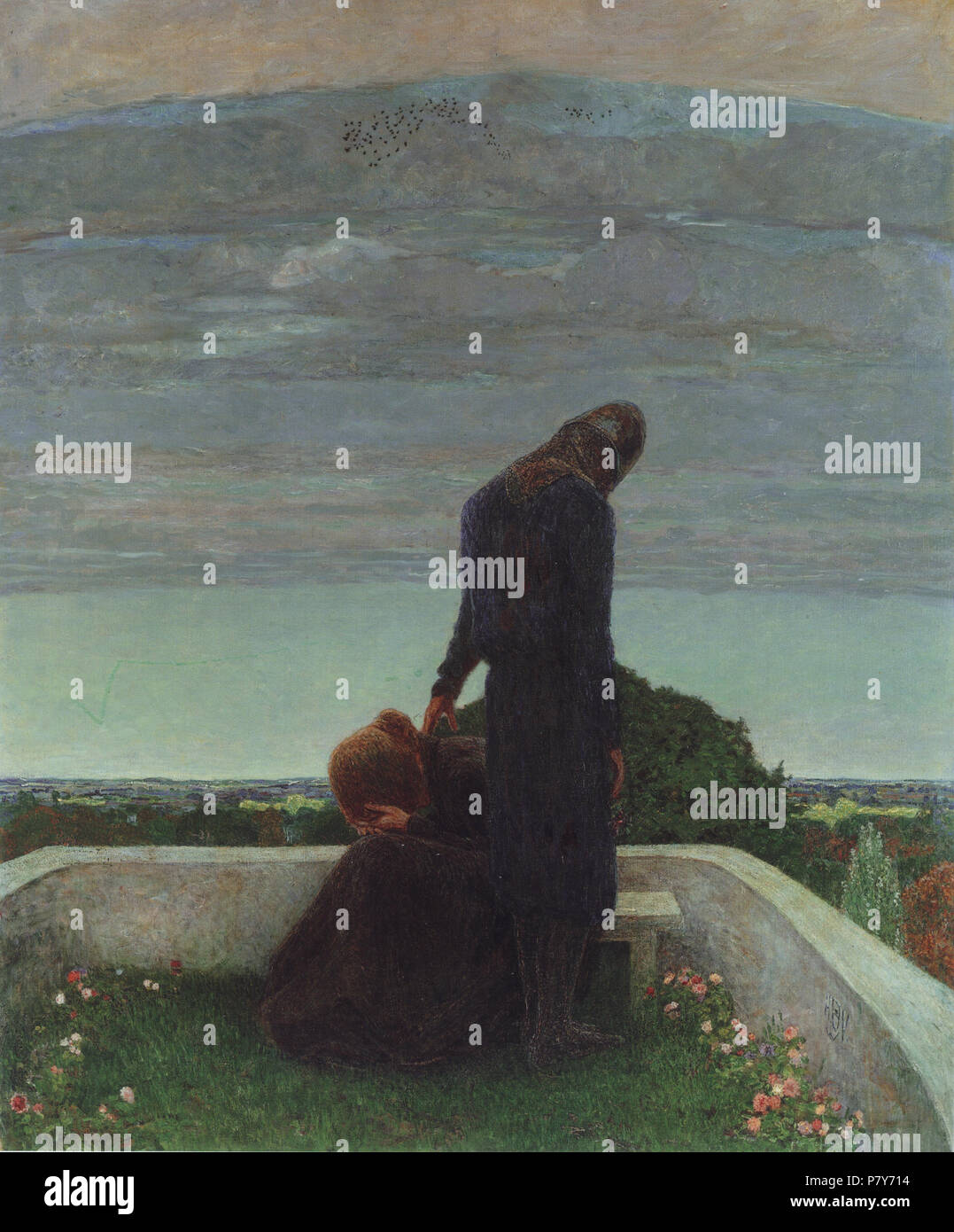 Deutsch: Heinrich Vogeler: Abschied, 1898 . 1898 189 Heinrich Vogeler ...