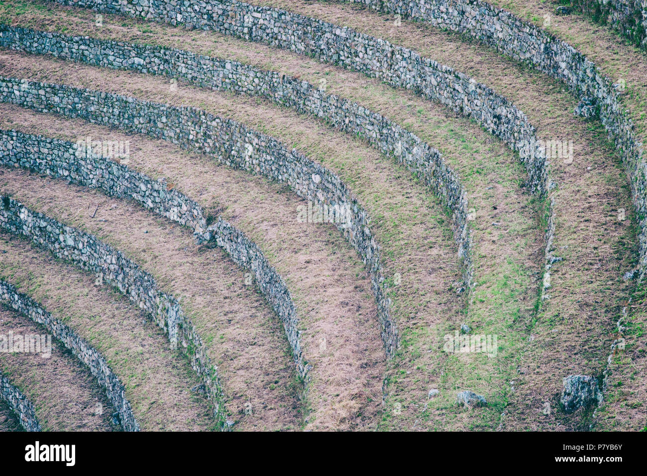 Ancient stone agriculture centre terraces Stock Photo - Alamy