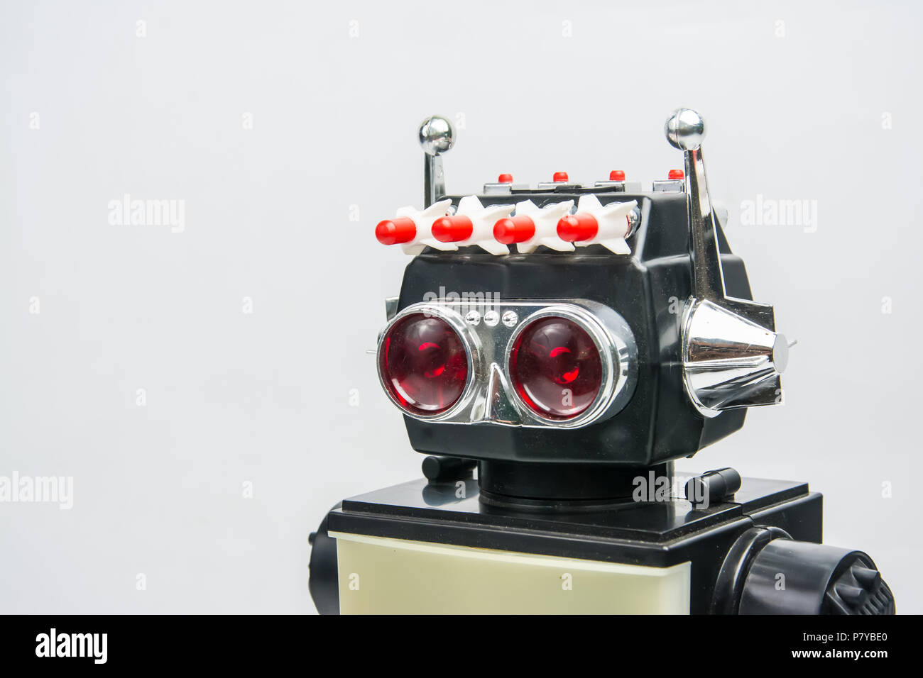 Vintage robot retro classic toy Stock Photo - Alamy
