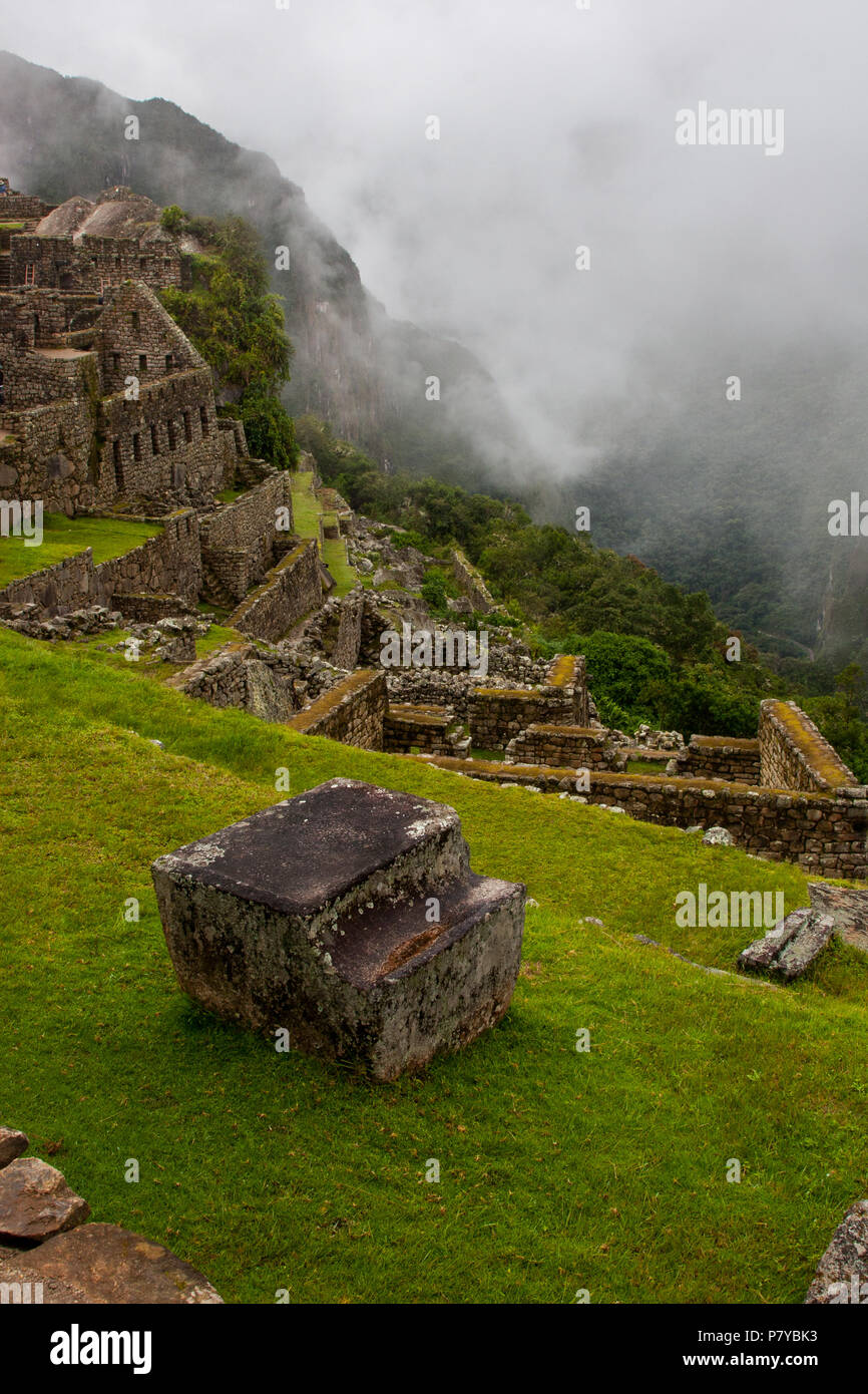Stone lost city and the mountains Stock Photo - Alamy
