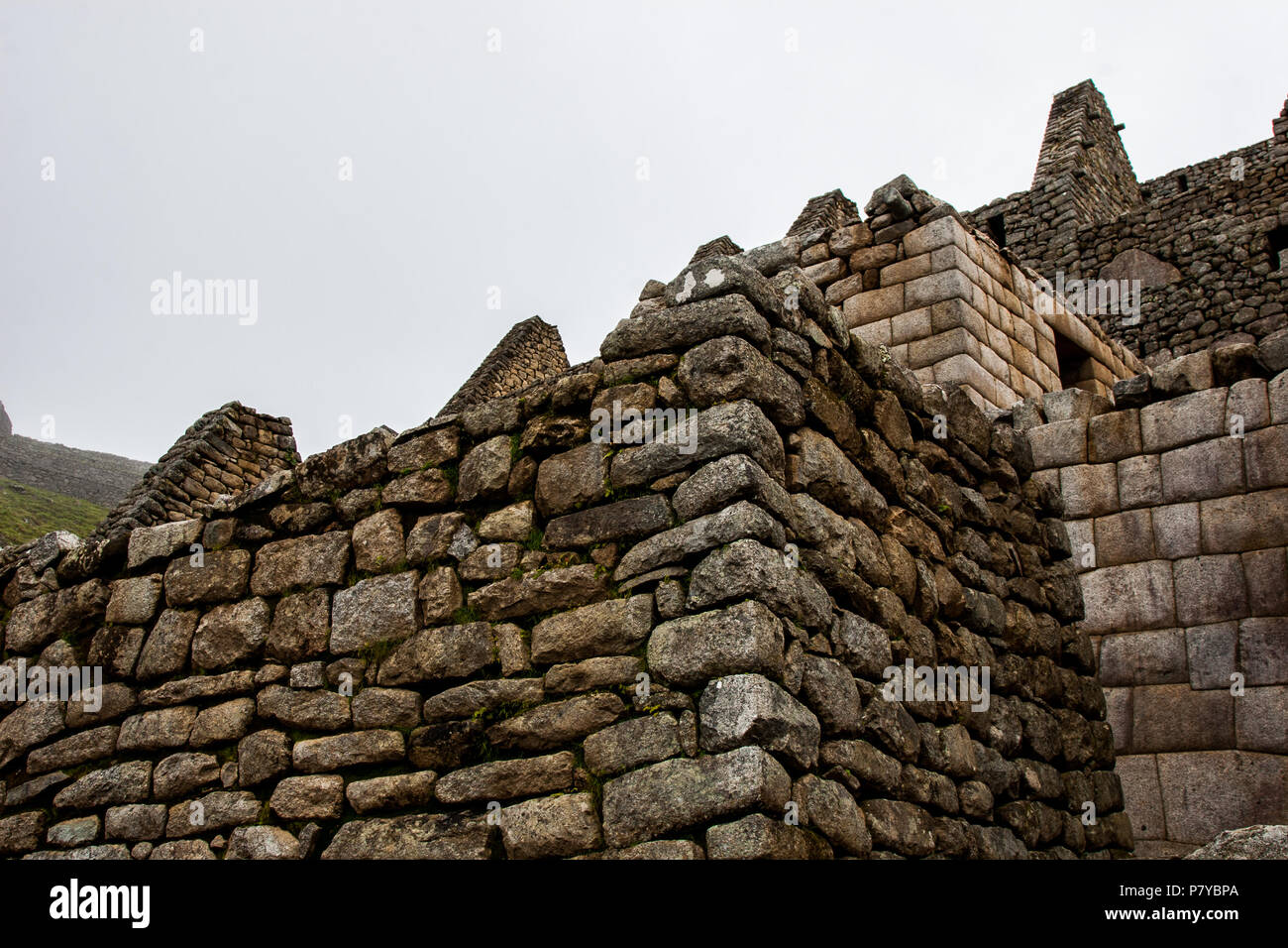 Ancient construction on top of a mountain Stock Photo - Alamy