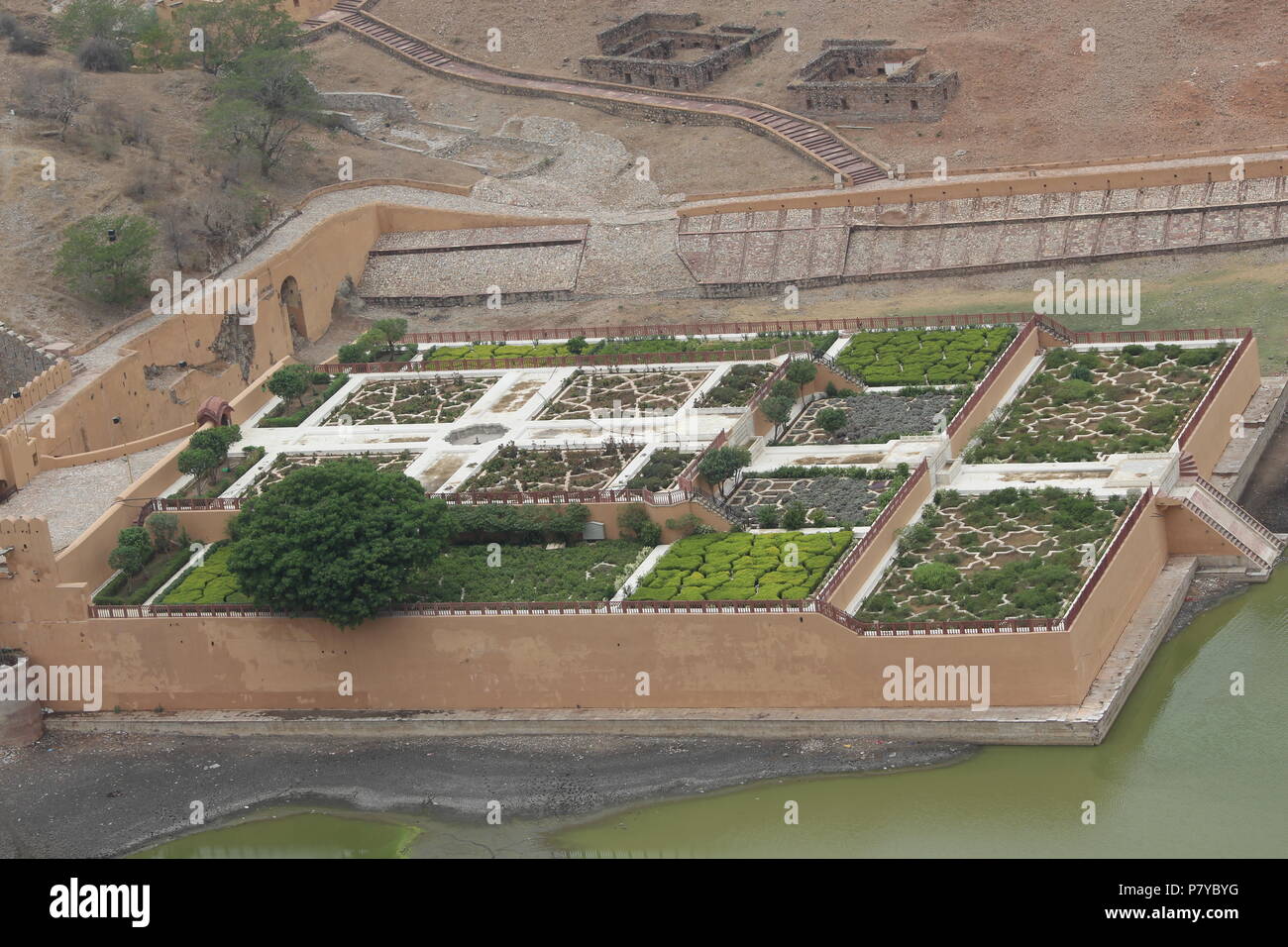 The Maota Lake is located in Amber, in the Indian state of Rajasthan ...