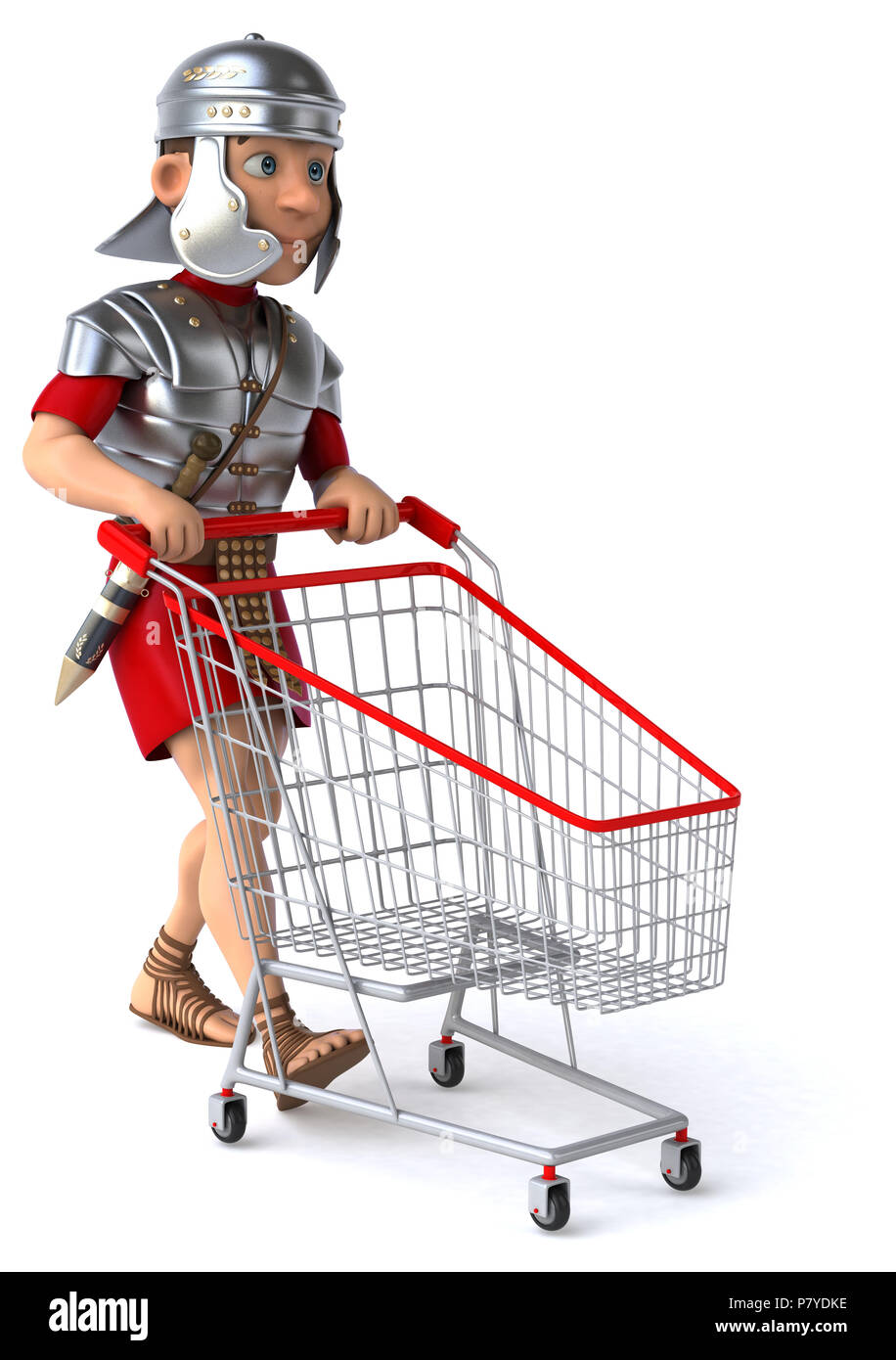 Fun roman soldier Stock Photo - Alamy