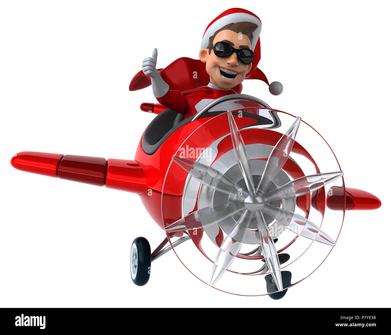 Fun Santa Claus Stock Photo - Alamy