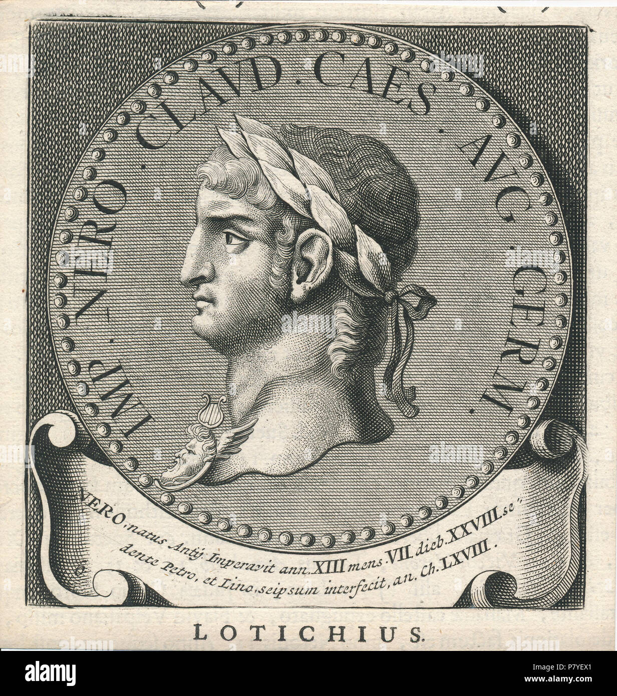 Nero keizer rome hi-res stock photography and images - Alamy