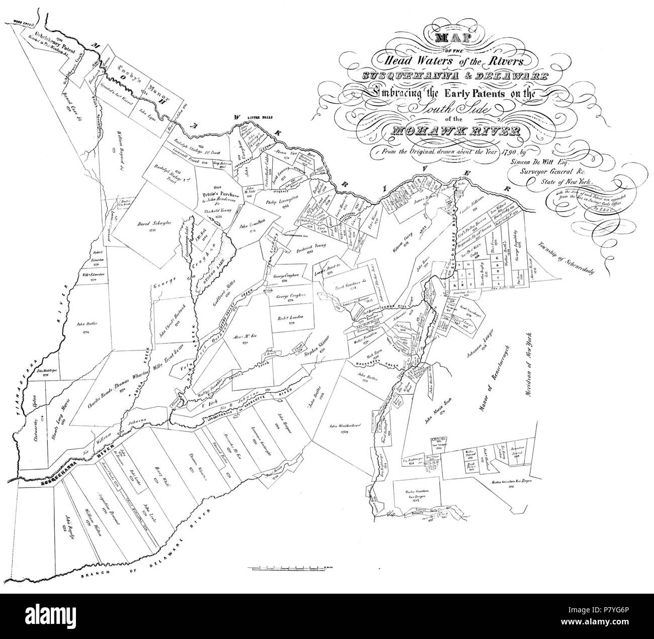 Old ny map hi-res stock photography and images - Alamy