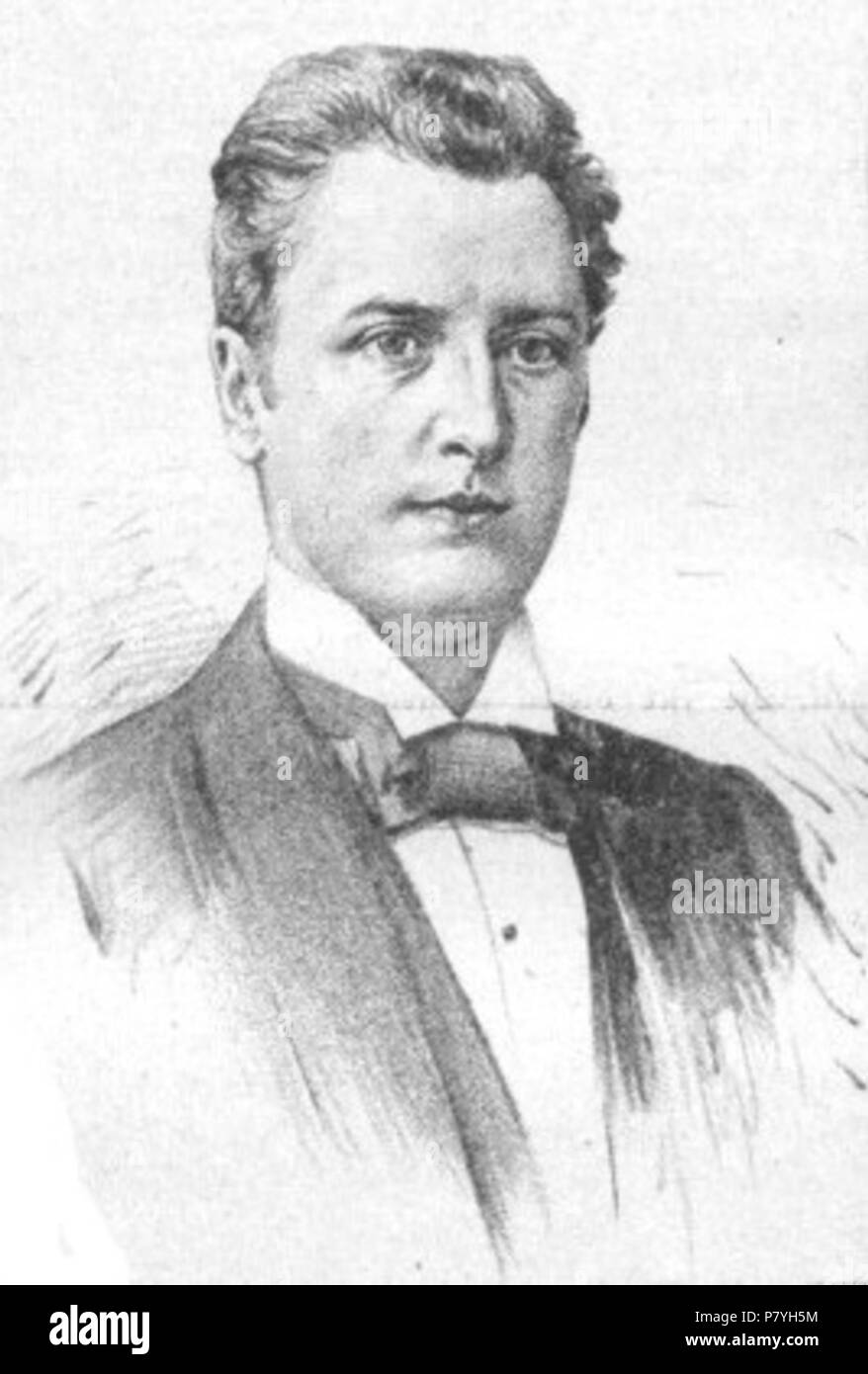 English: Portrait of Otto Rippert (1869-1940), German actor. Cropped ...