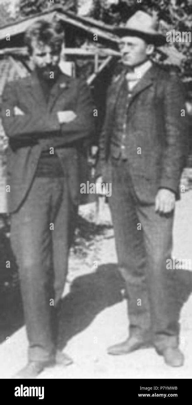 English: Carl Gustav Jung and Otto Gross . 1908 225 Jungandgross Stock ...