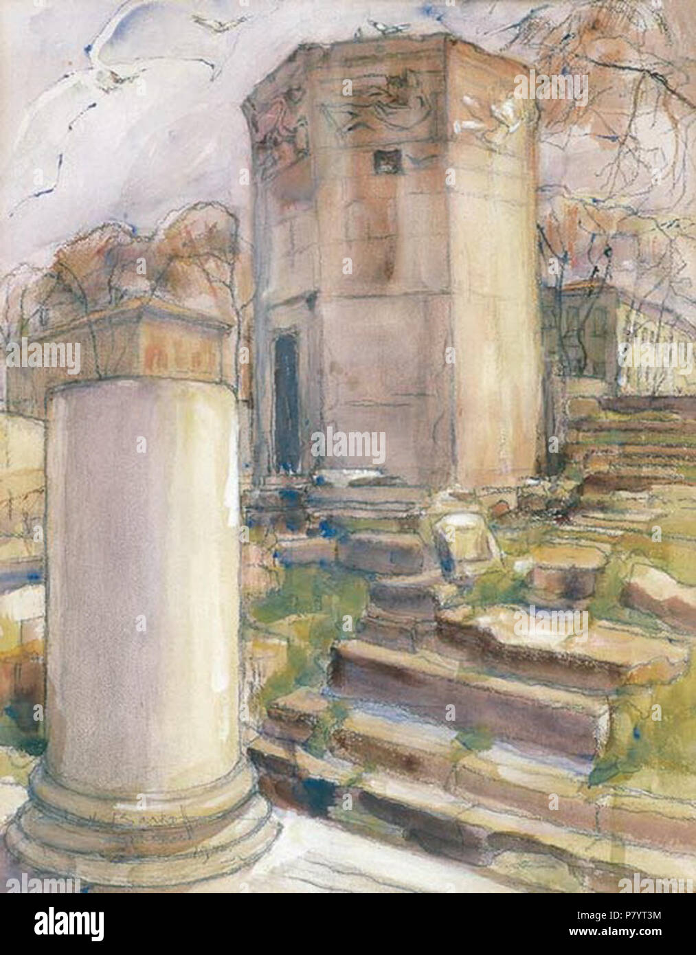 English: Aerides (Wind tower) in Athens, 1940 . 14 April 2010, 09:30:27 ...