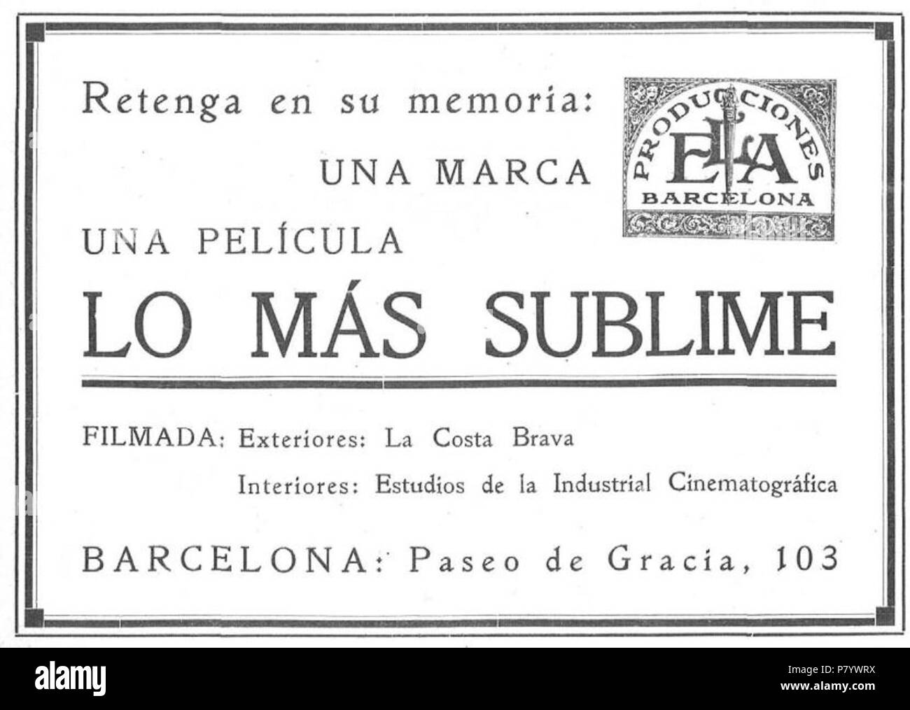 Lo sublime de lo sublime Black and White Stock Photos & Images - Alamy