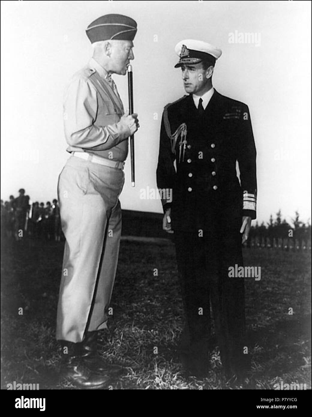 English: Photo of Major General George S. Patton, Jr., Commander of U.S ...