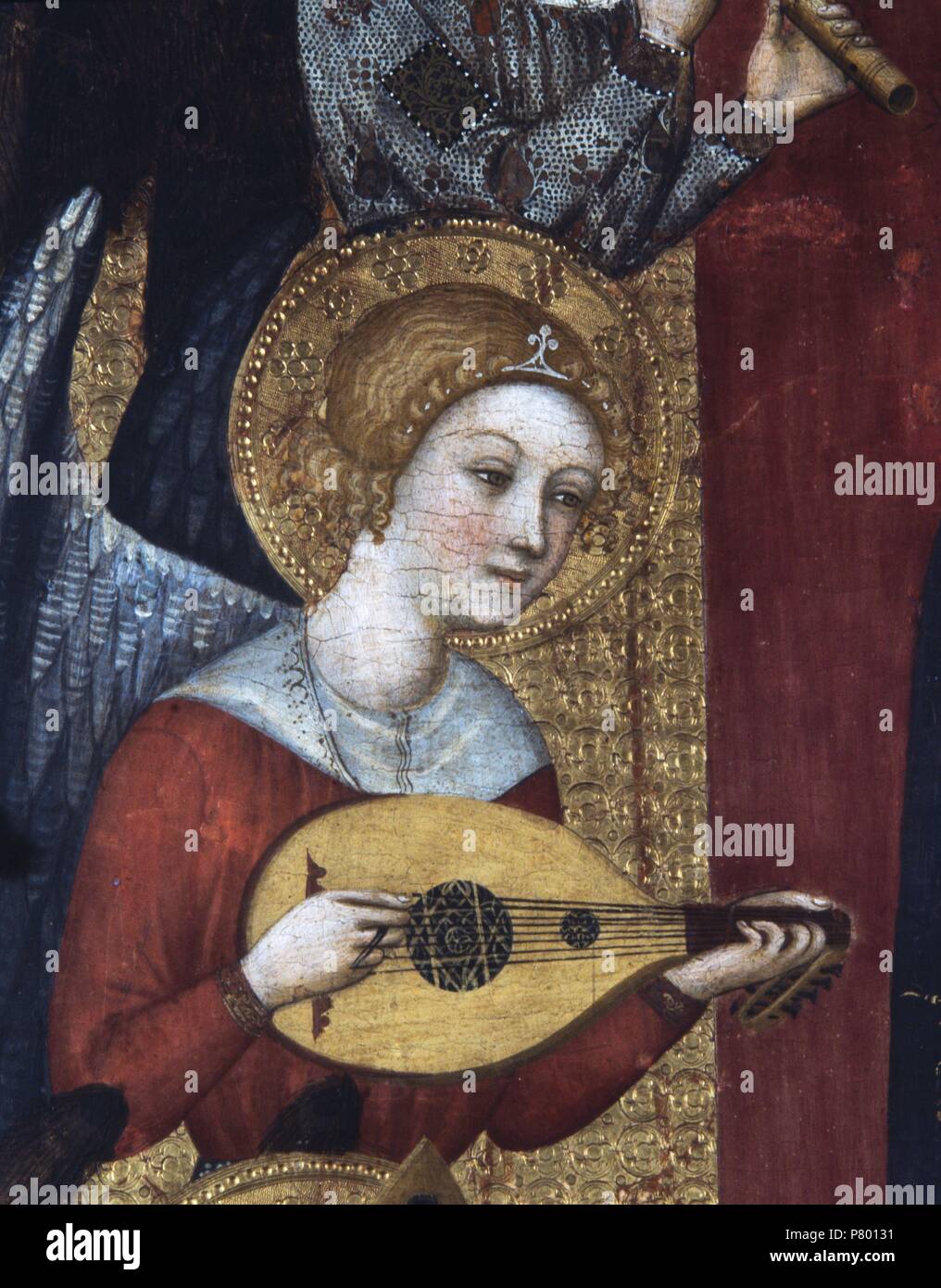 Angel playing the lute hi-res stock photography and images - Alamy