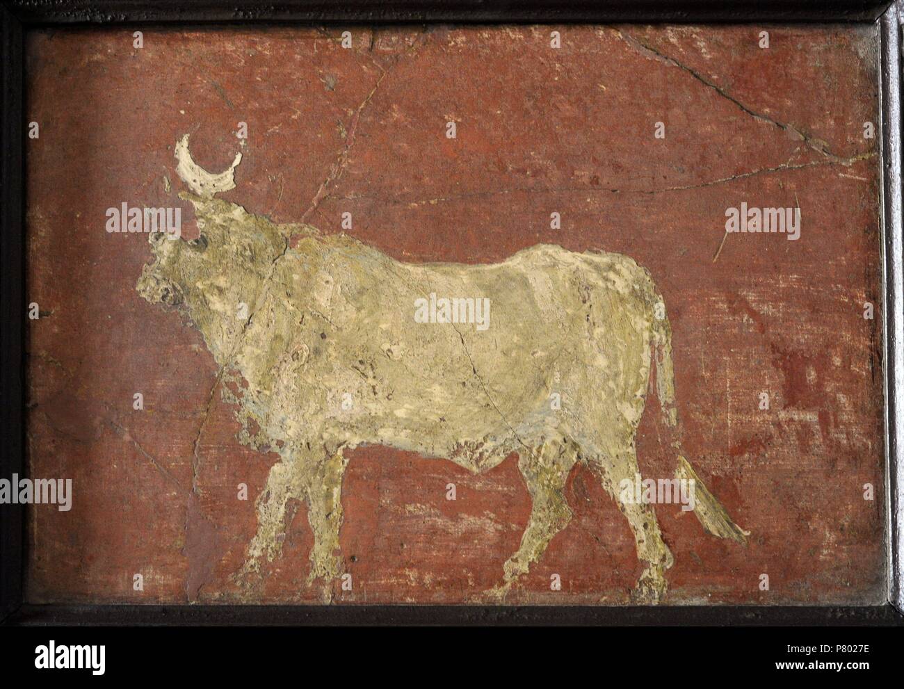 The Apis Bull with the crescent moon between its horns. 40-50 AD ...