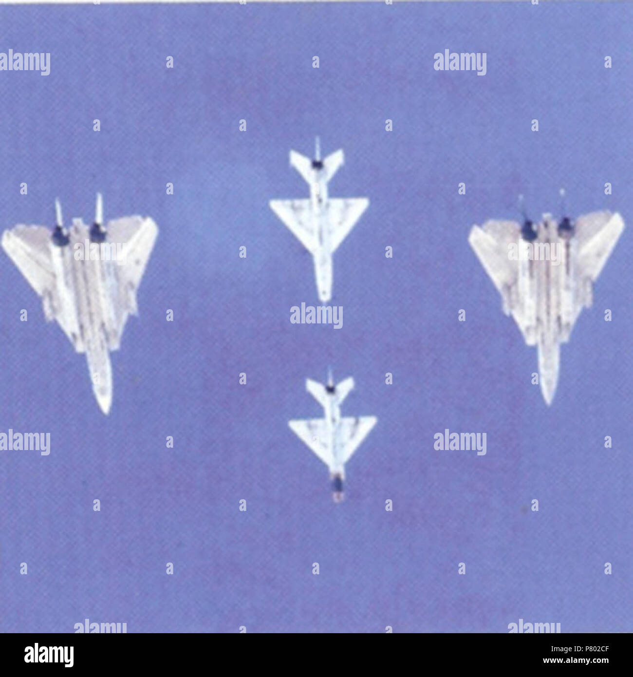 4477th Test and Evaluation Squadron - Navy F-14s with MiG-21s Stock ...