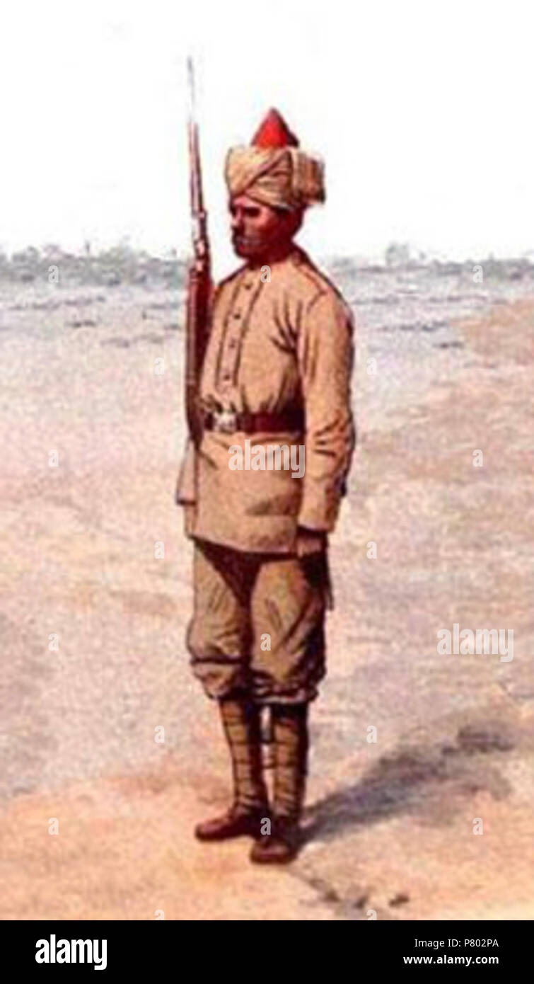 English: 31st Regiment of Madras Light Infantry (now 3 Baloch ...
