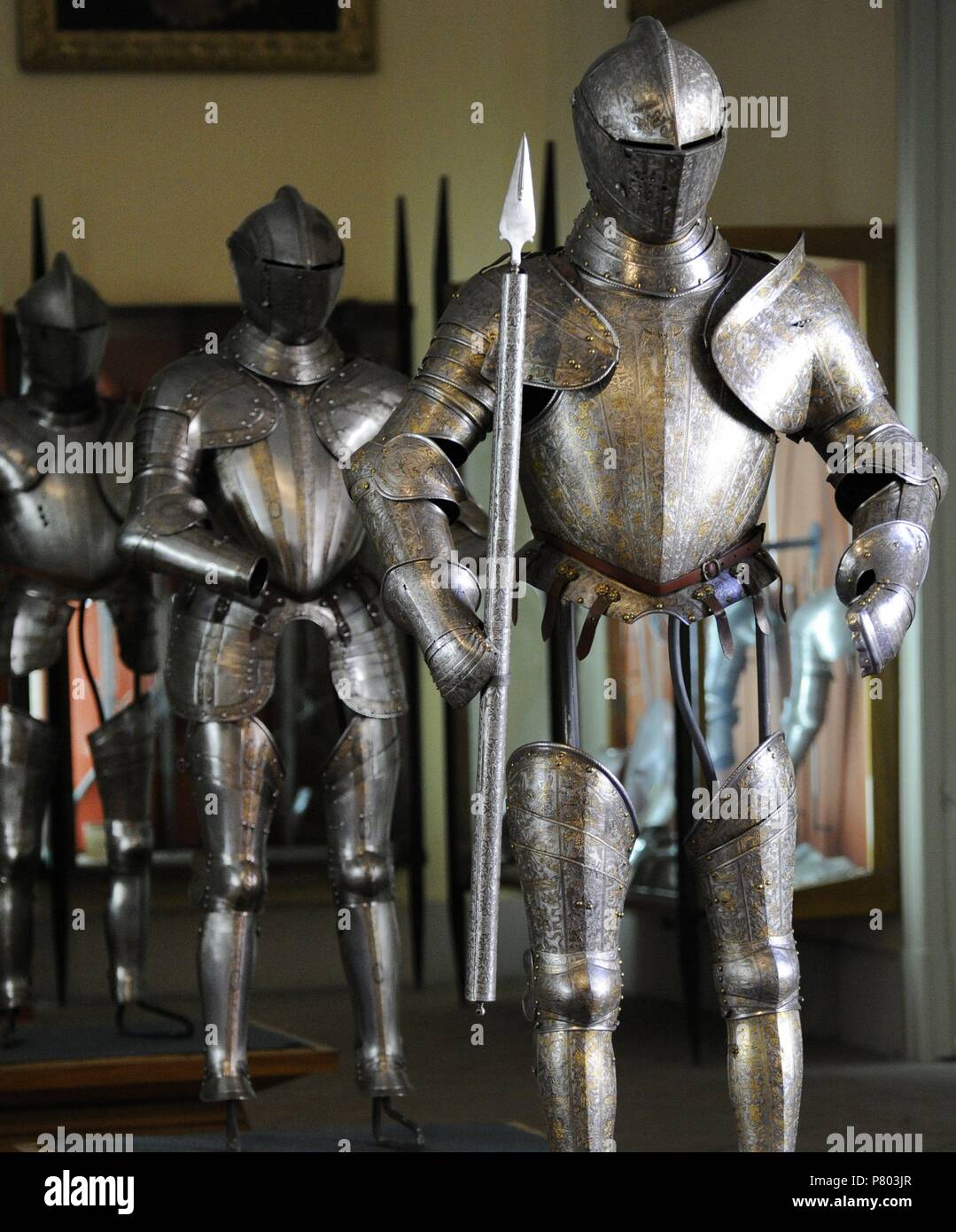 Royal Armory. Interior. National Museum of Capodimonte. Naples. Italy ...