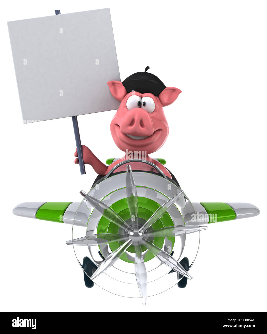 Pig pilot Cut Out Stock Images & Pictures - Alamy