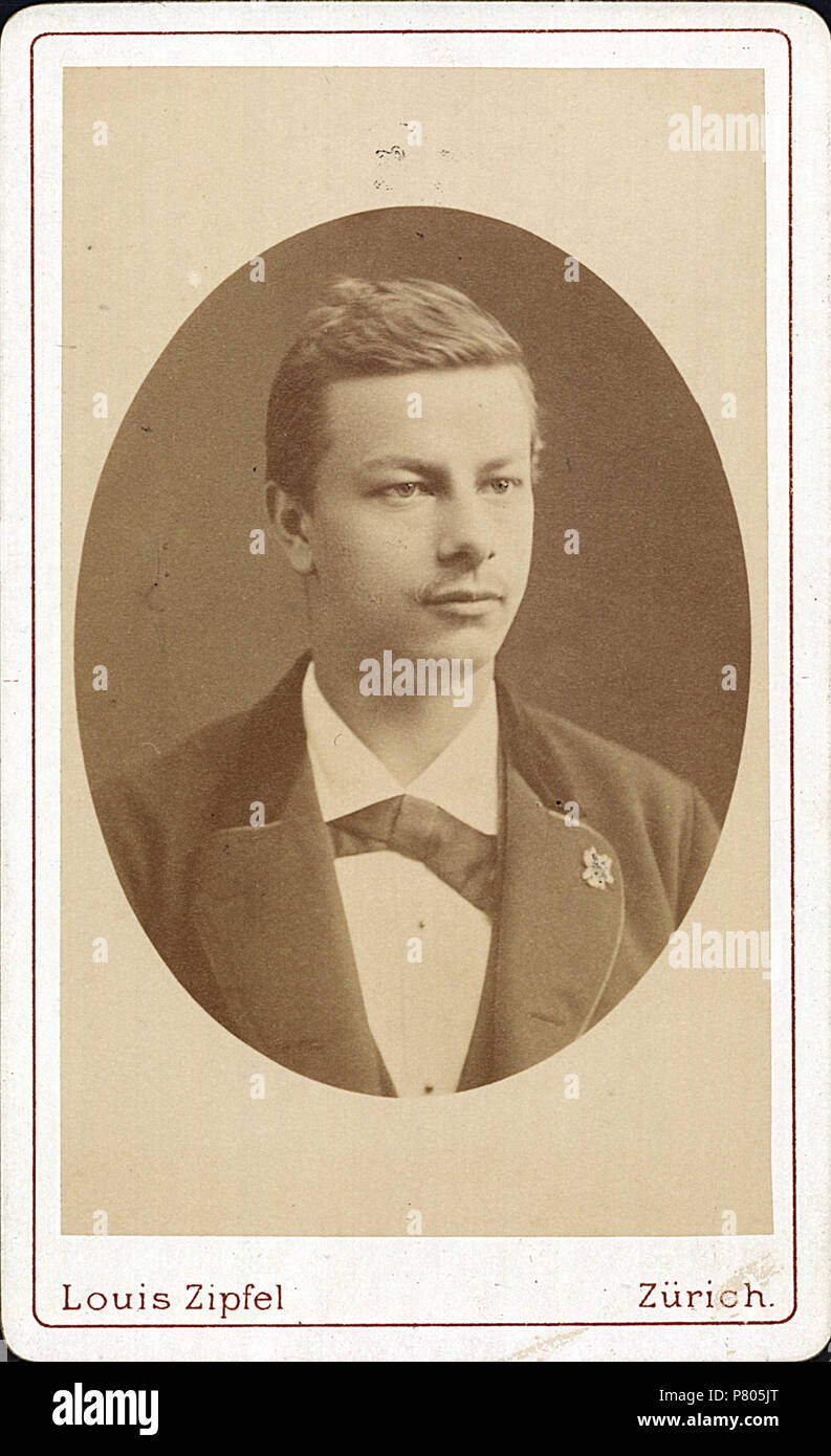 . Hilgard, Karl Emil (1858-1938) circa 1879 149 ETH-BIB-Hilgard, Karl ...