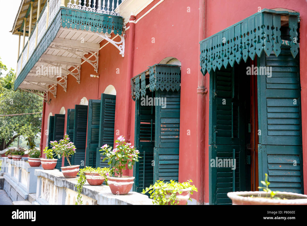 The Shilaidaha Kuthibari in Kushtia, where Poet Rabindranath Tagor ...