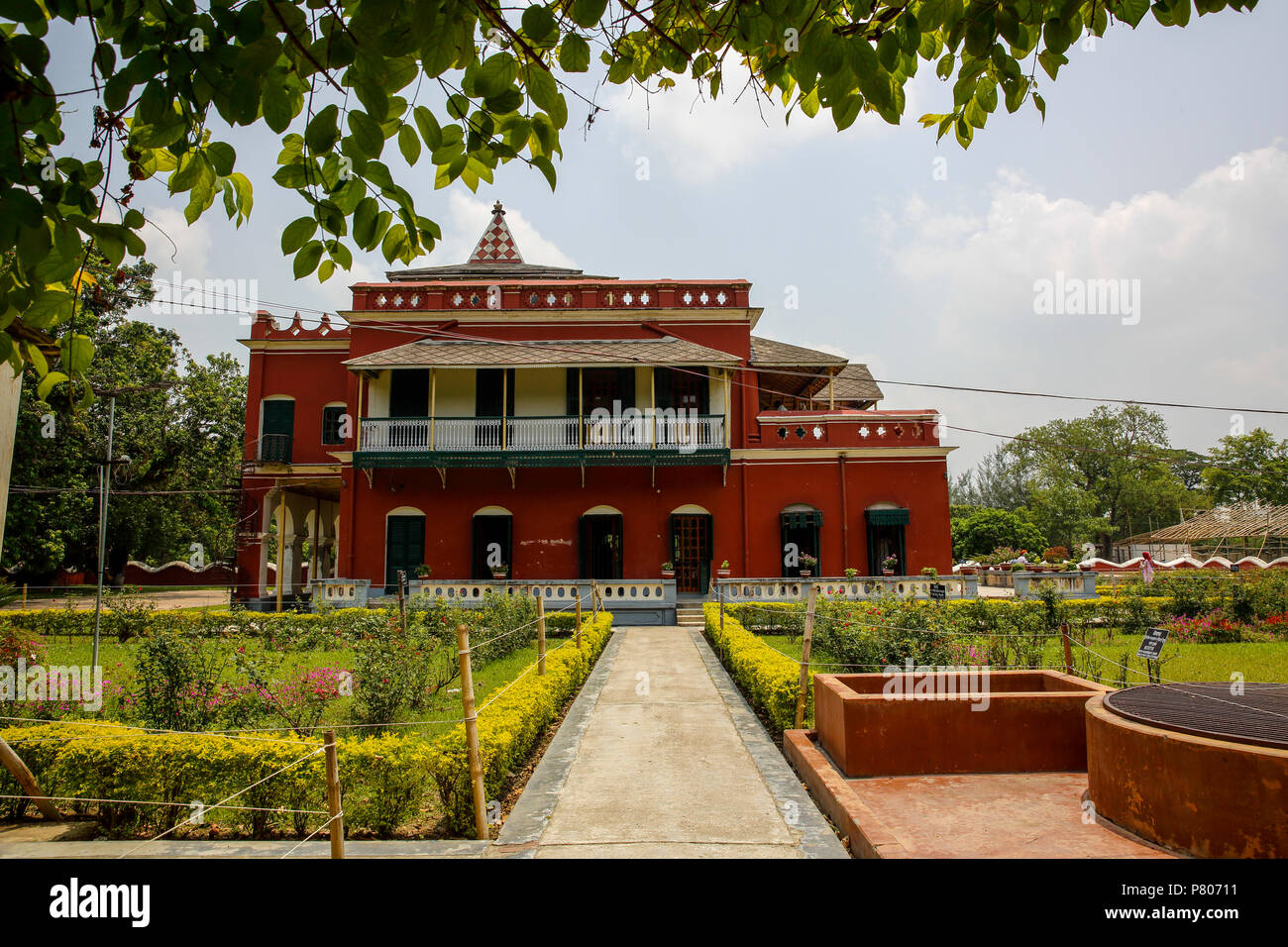 The Shilaidaha Kuthibari in Kushtia, where Poet Rabindranath Tagor ...