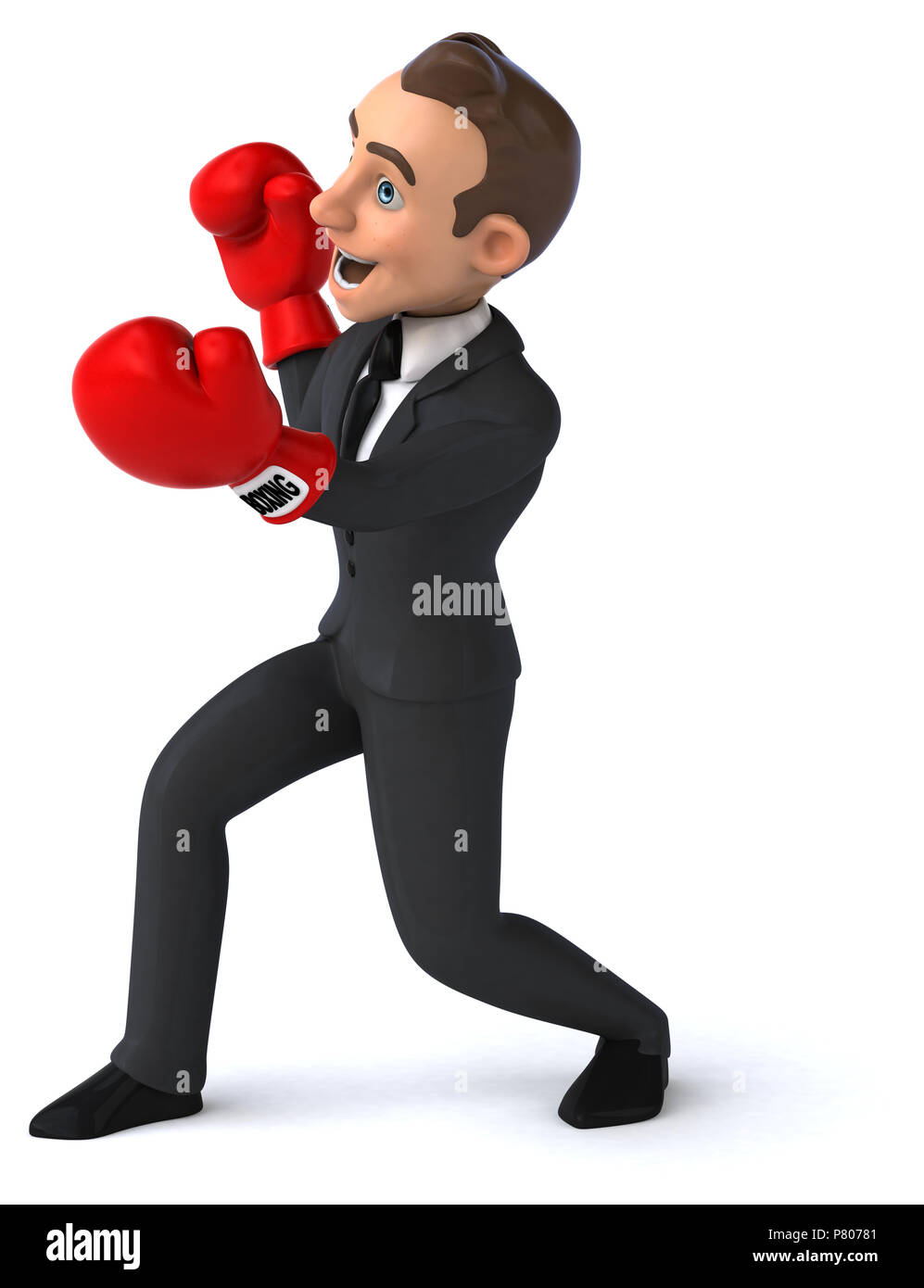 Fun business man Stock Photo - Alamy