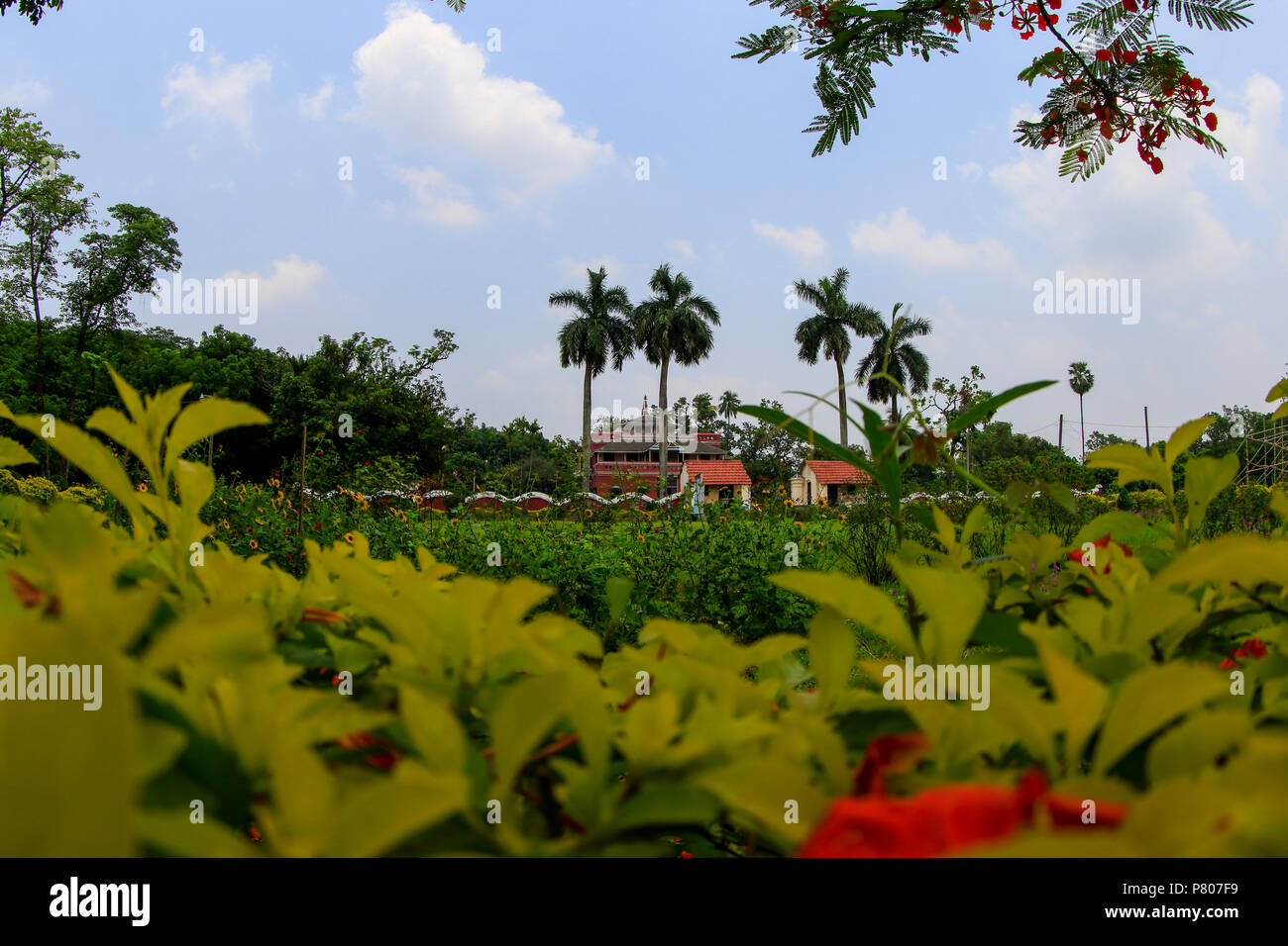 The Shilaidaha Kuthibari in Kushtia, where Poet Rabindranath Tagor ...
