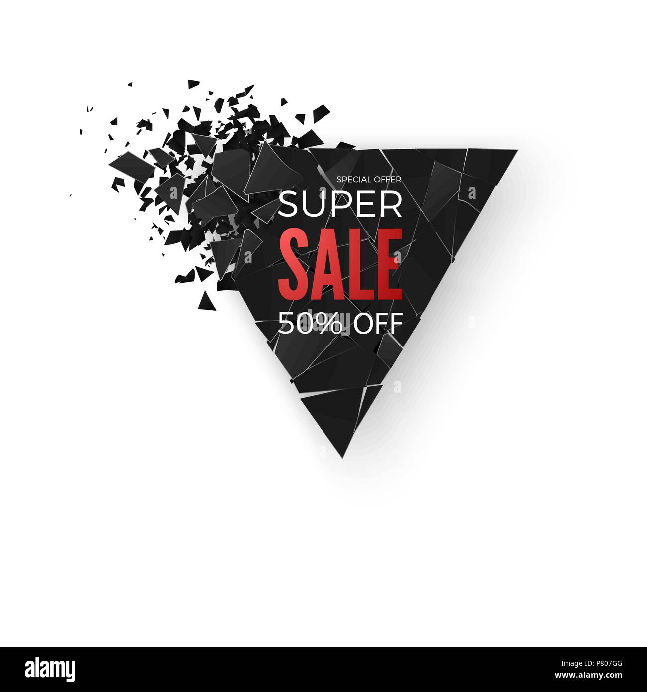 Black red gradient background particle Cut Out Stock Images & Pictures ...