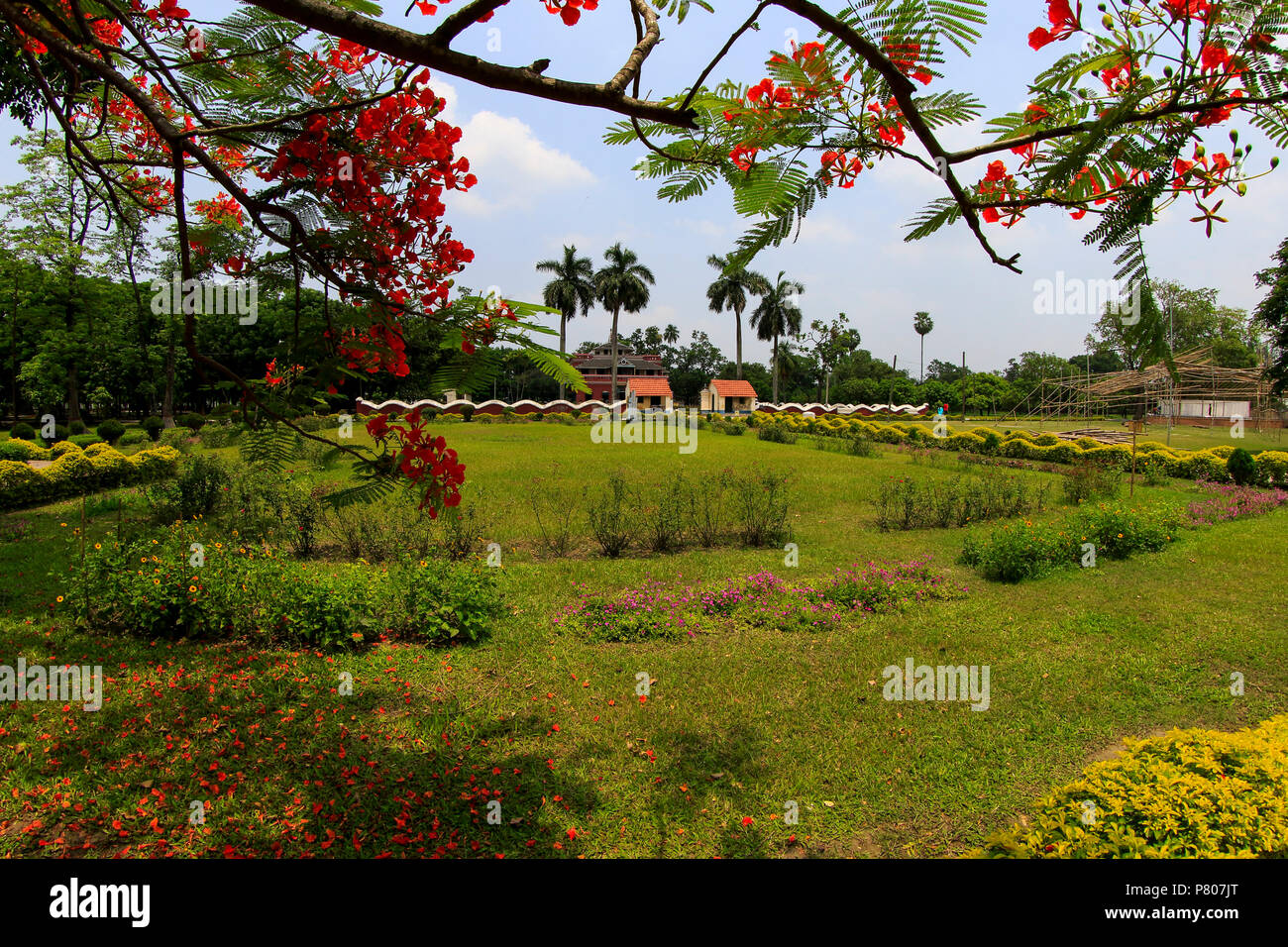 The Shilaidaha Kuthibari in Kushtia, where Poet Rabindranath Tagor ...