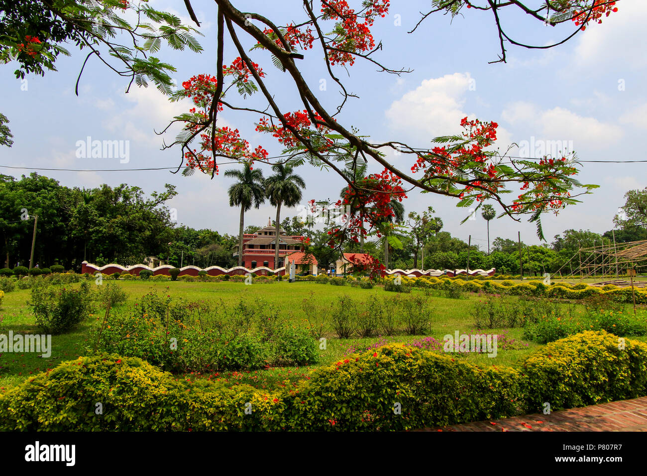 The Shilaidaha Kuthibari in Kushtia, where Poet Rabindranath Tagor ...