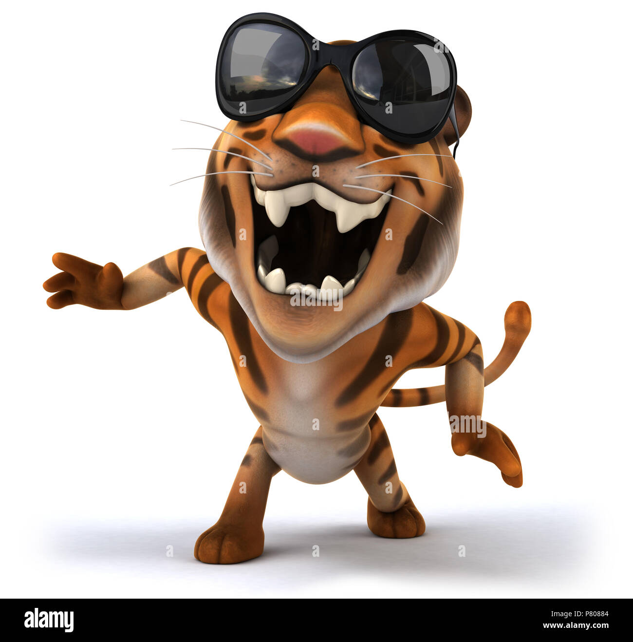 Orange and white bengal tigers Cut Out Stock Images & Pictures - Alamy