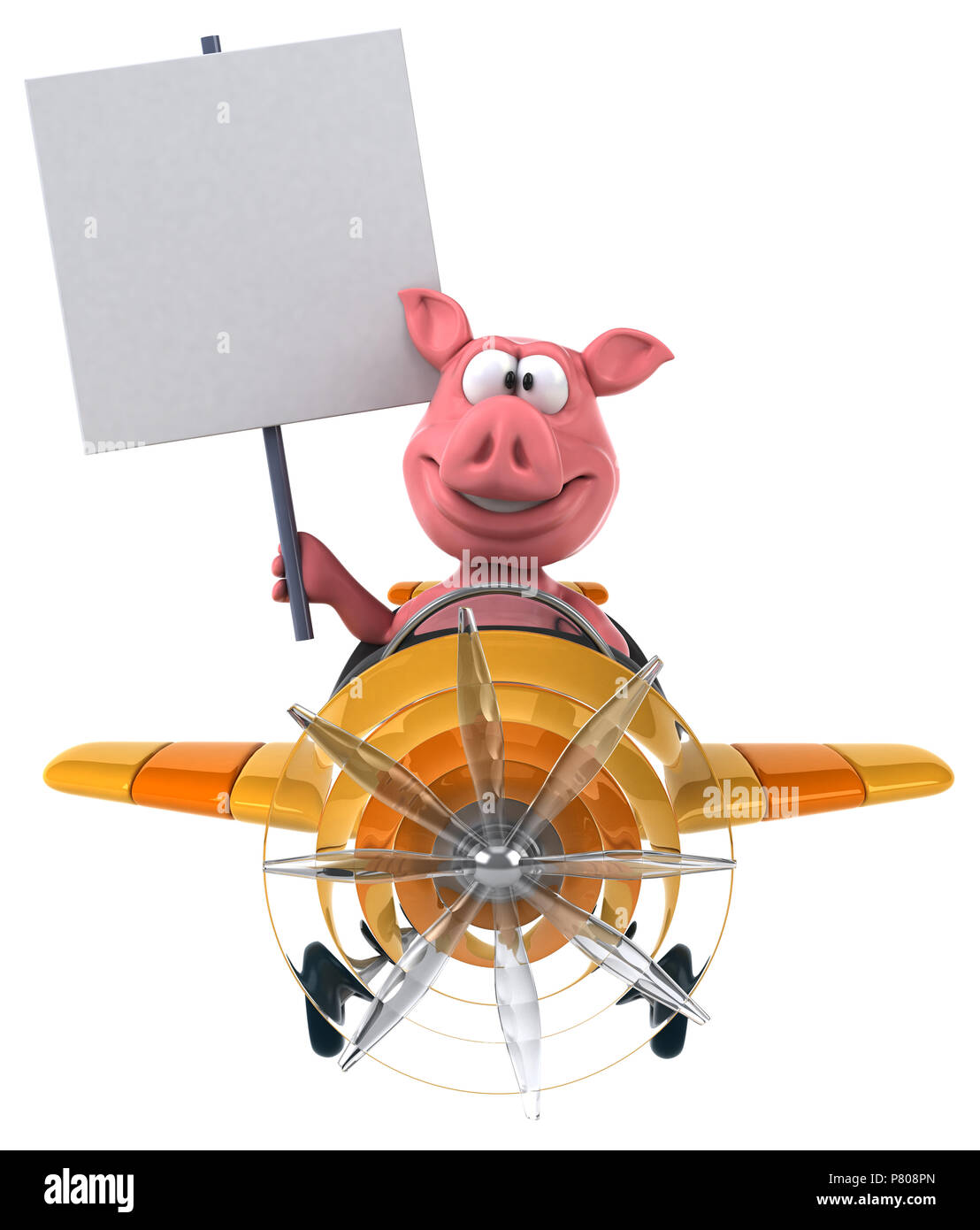 Pig pilot Cut Out Stock Images & Pictures - Alamy