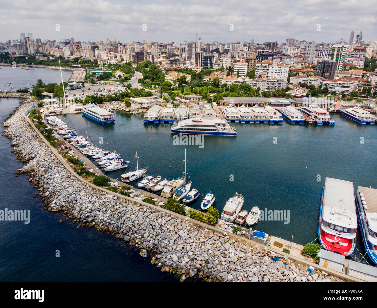 Bostanci port hi-res stock photography and images - Alamy