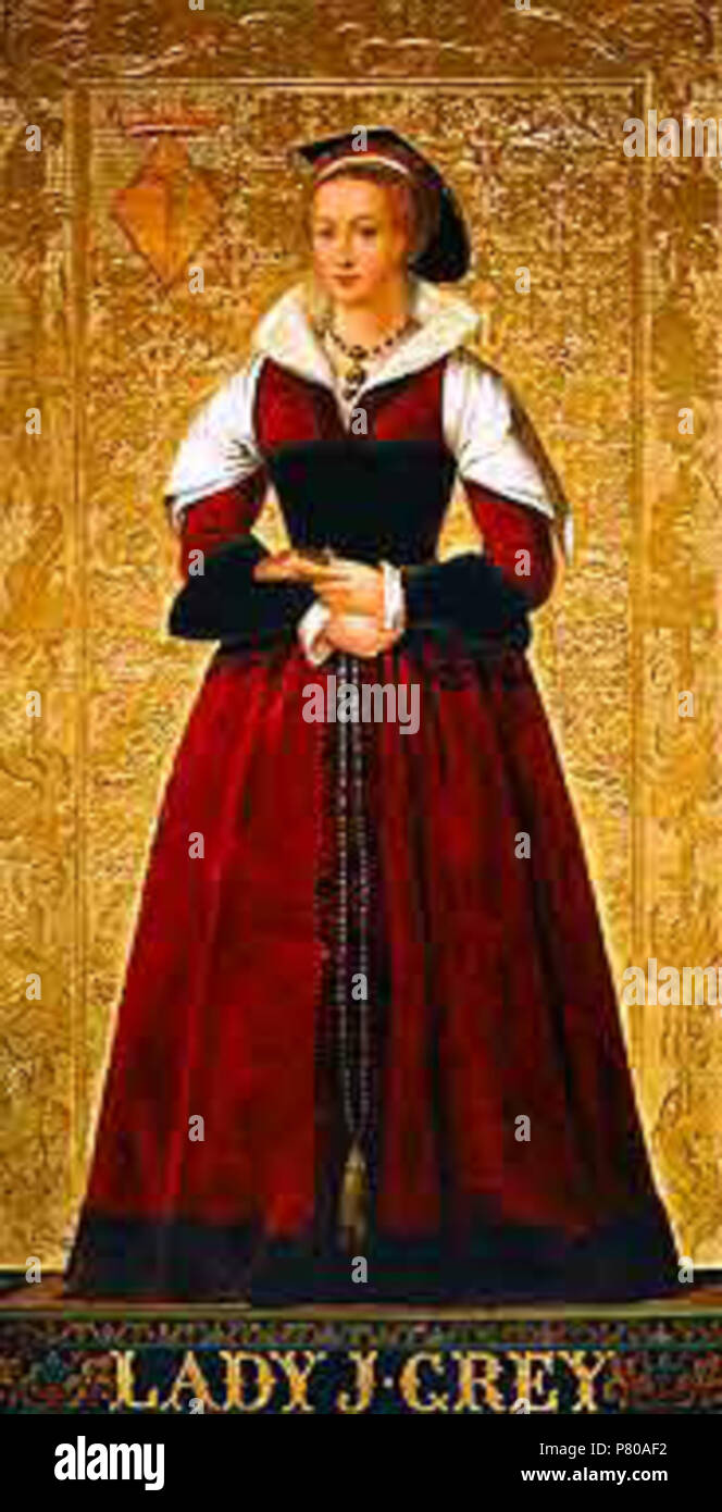 Lady Jane Grey . between 1854 and 1860 300 Panel-lady-jane-grey Stock ...