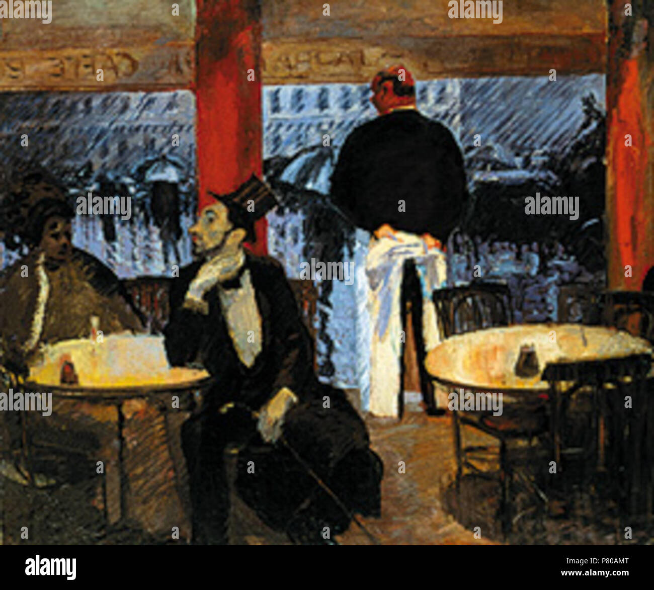 Paris restaurant 1900s hi-res stock photography and images - Alamy
