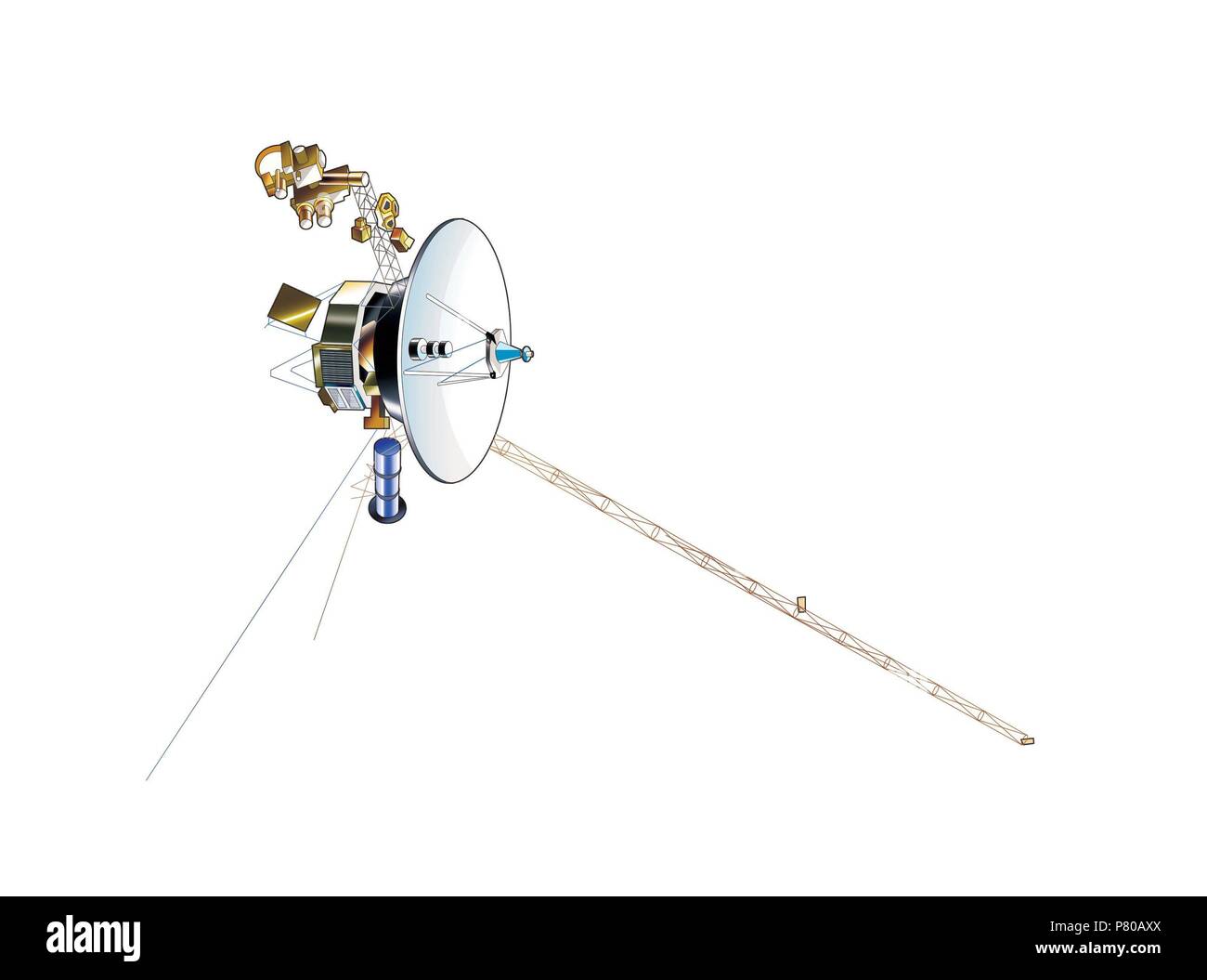 Voyager 1 space probe hi-res stock photography and images - Alamy