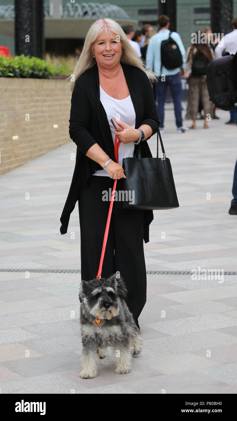 Debbie Matthews outside ITV Studios Featuring: Debbie Matthews Where ...