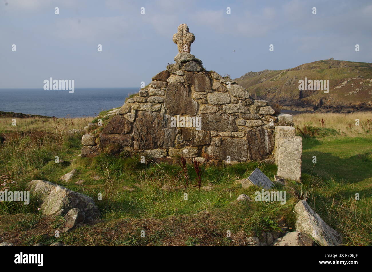 Cape Cornwall St Helen's Chapel. South west coast path. John o' groats ...