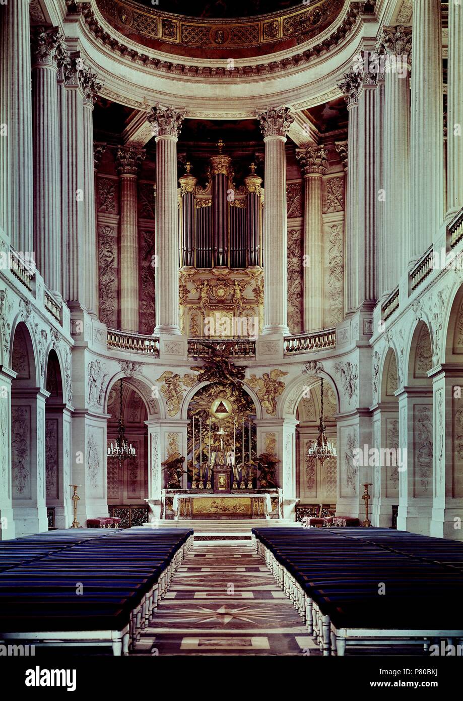 CAPILLA REAL DEL PALACIO DE VERSALLES - SIGLO XVII/XVIII - BARROCO ...