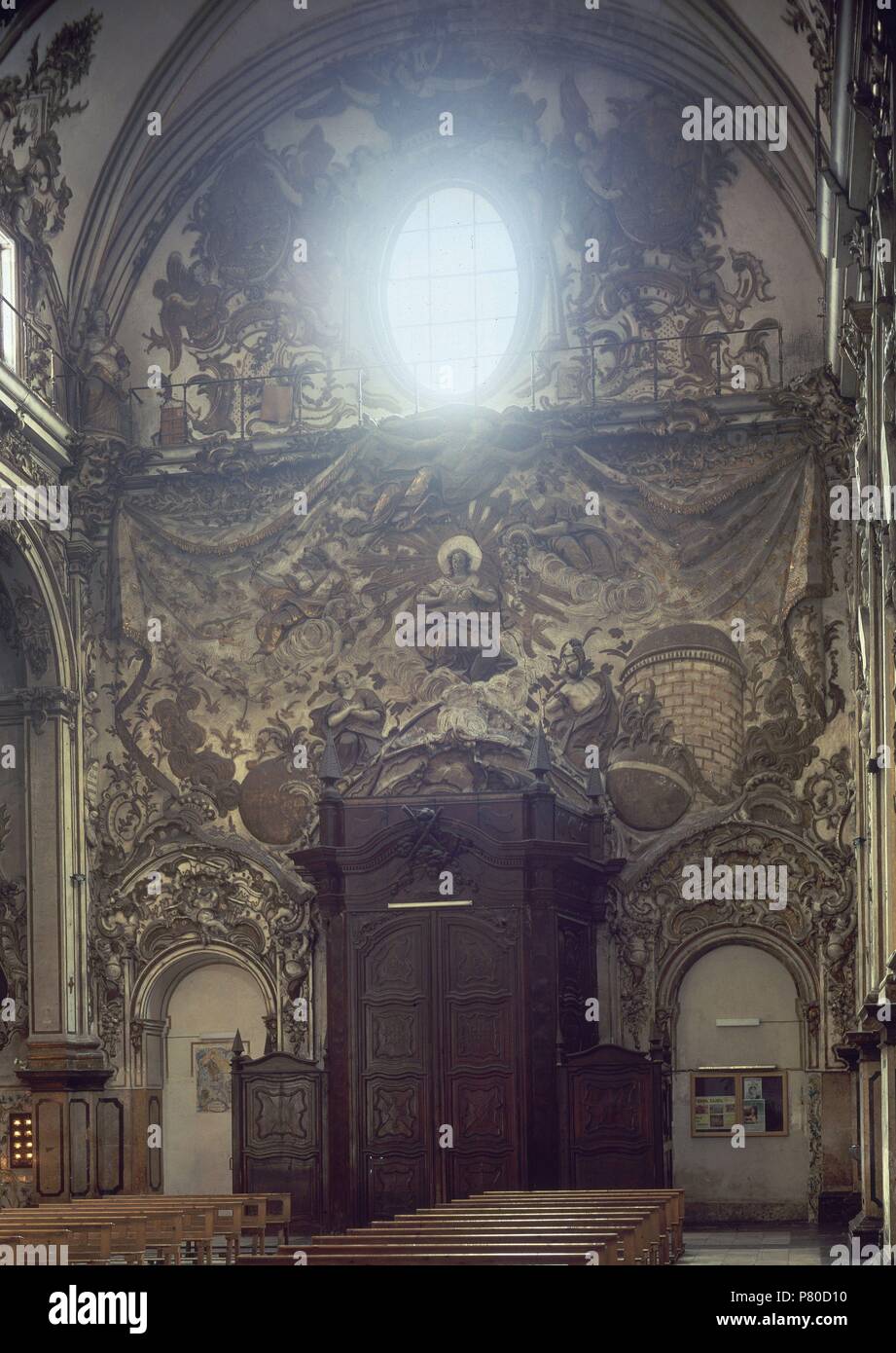 INTERIOR ROCOCO. Author: Hipólito Rovira (1695-1765). Location: IGLESIA ...