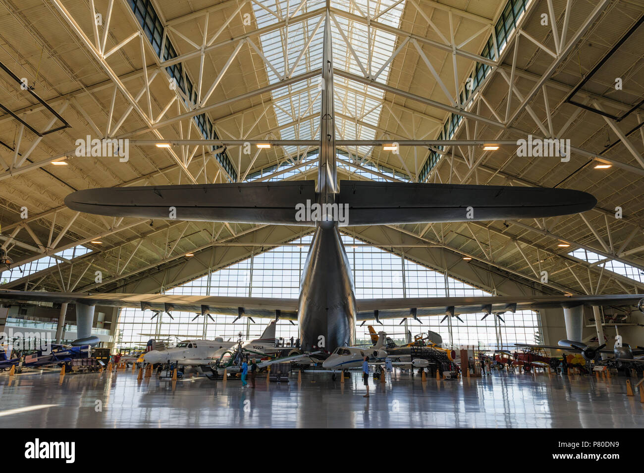The Spruce Goose in the Evergreen avation Museum Stock Photo - Alamy