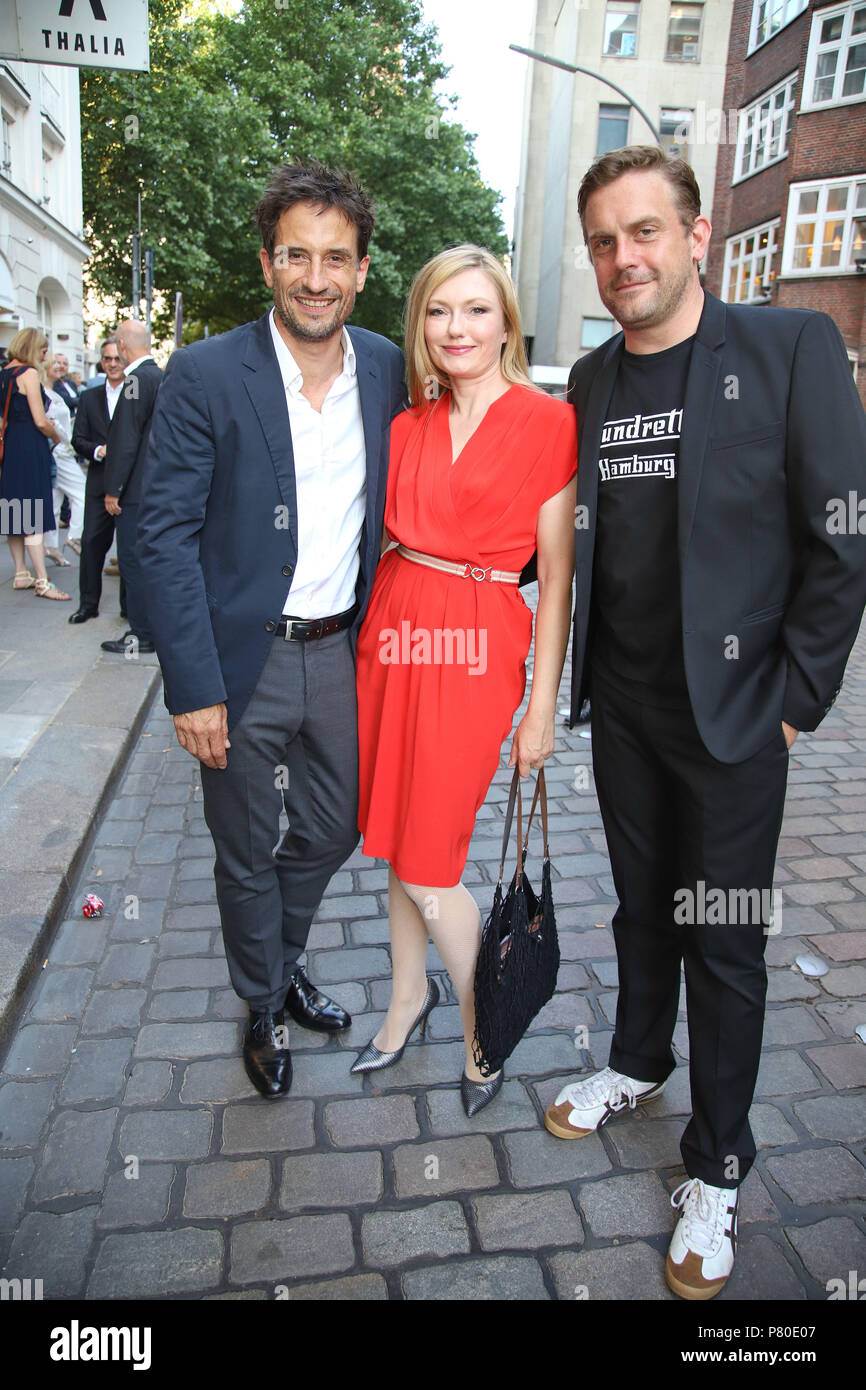 guests at the award Studio Hamburg Nachwuchspreis at the Thalia theatre ...