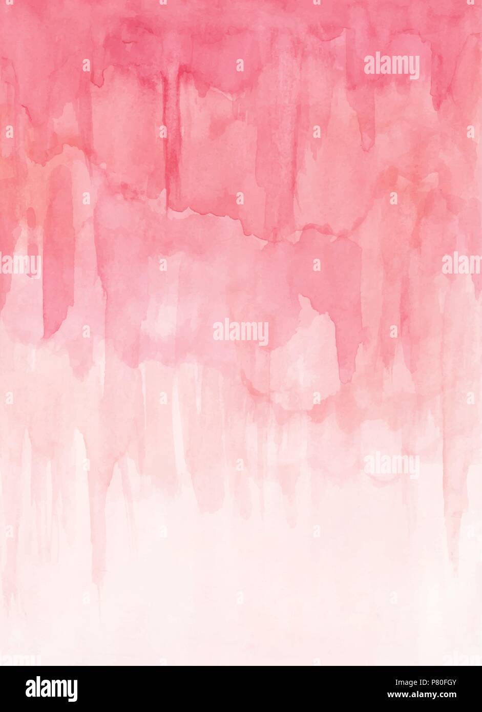 Abstract Hand drawn Watercolor background. Vector illustration Stock ...