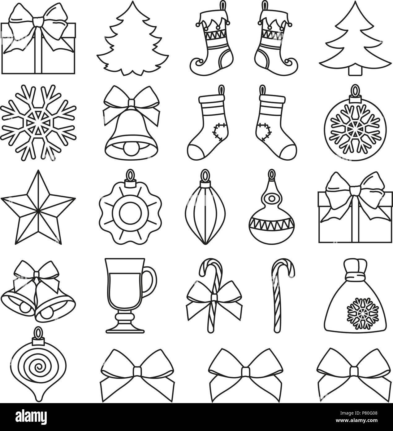 25 black white line Stock Vector Images - Alamy