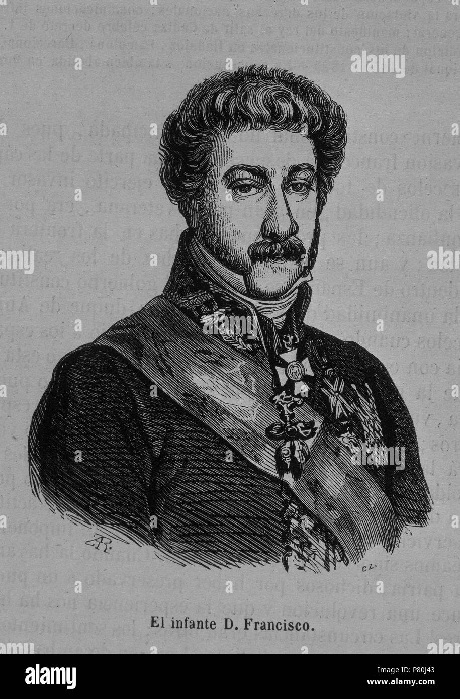 Infante francisco de asis Black and White Stock Photos & Images - Alamy