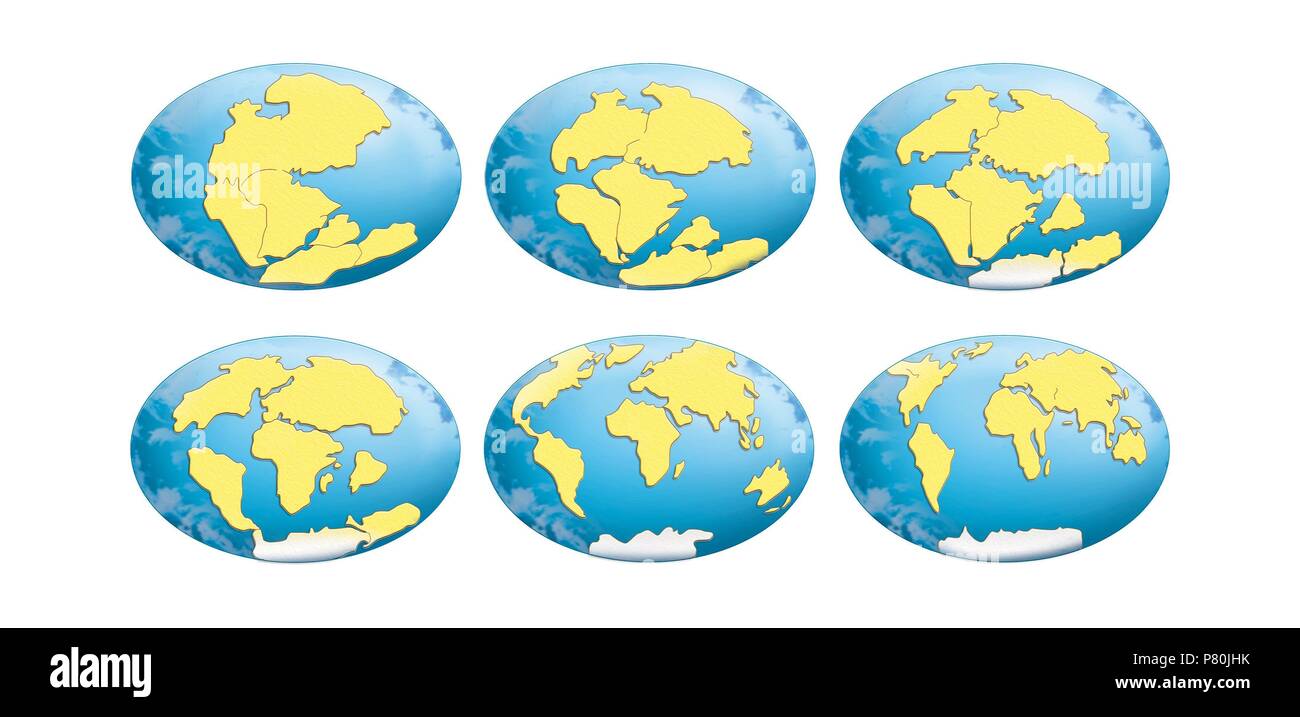 Pangea hi-res stock photography and images - Alamy